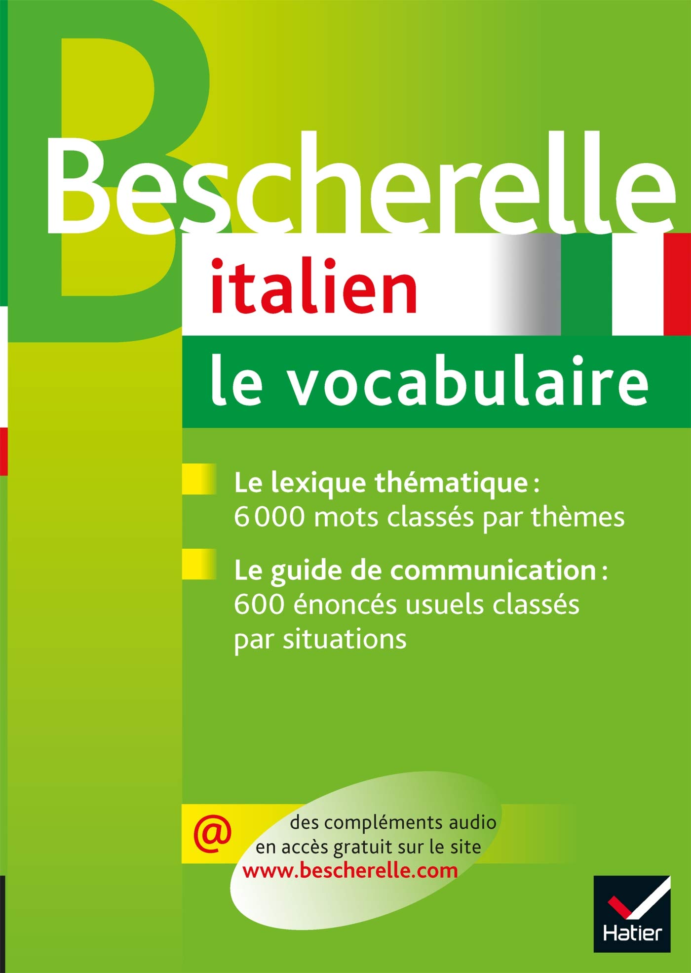 Bescherelle Italien : le vocabulaire : Ouvrage de référence sur le ...
