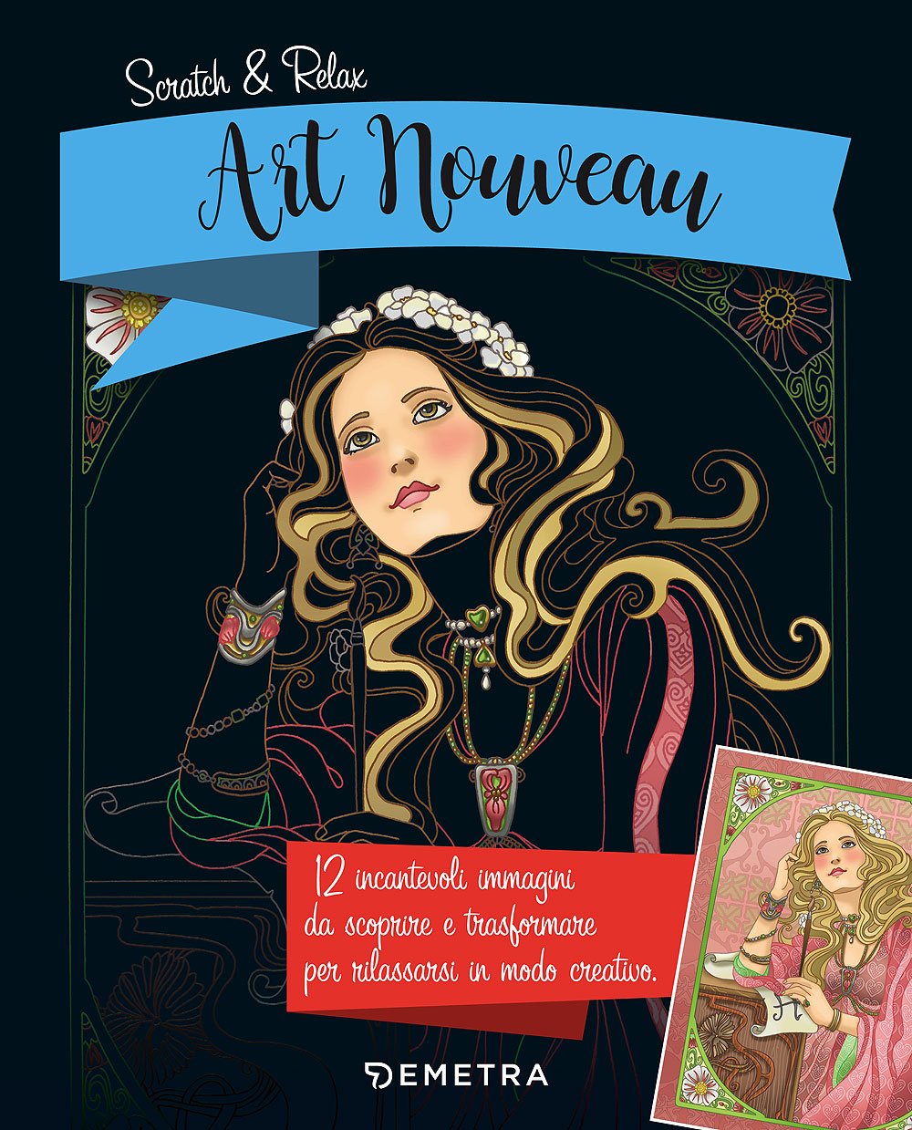 Art nouveau. Scratch & relax by Mia Steingräber | Goodreads