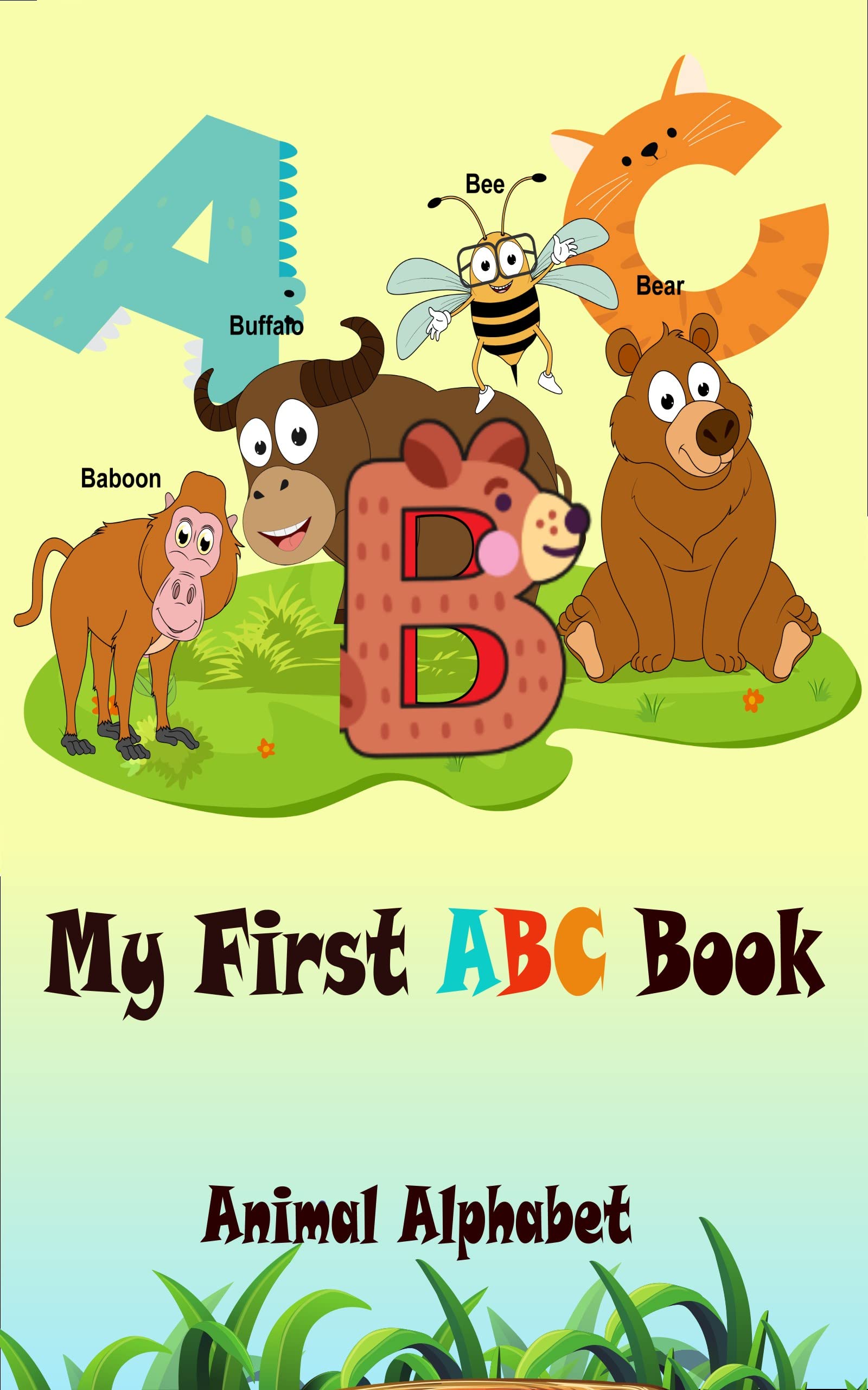 ABC Animal Alphabet Book: My First ABC Book. For Ages 1+ by Obi Obata ...
