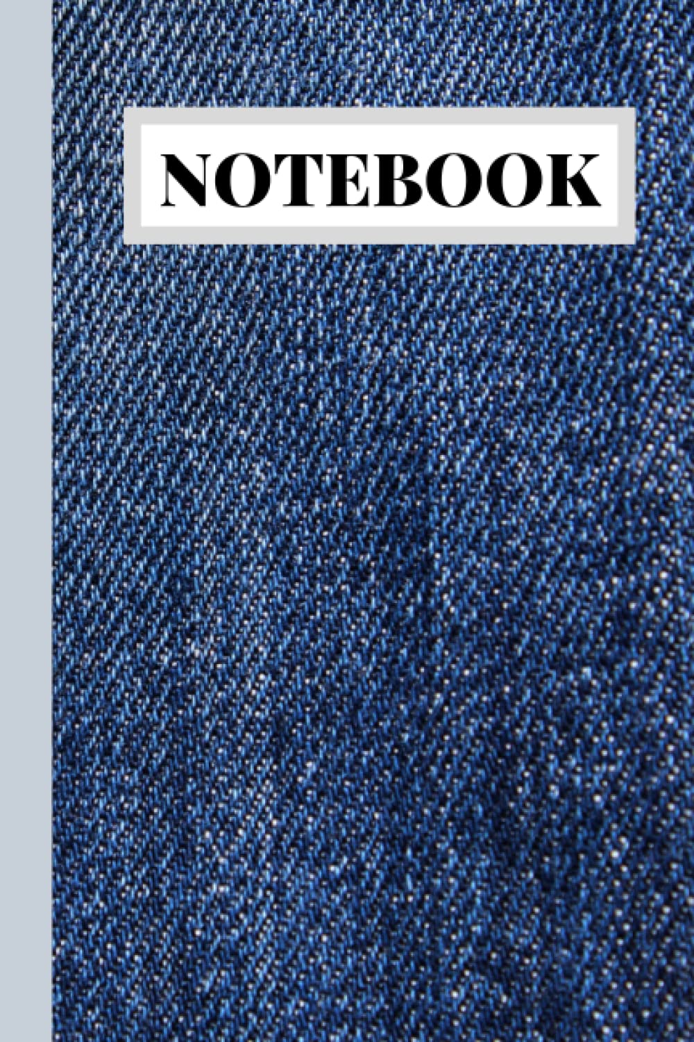 Notebook: Classic Fabric Themed Denim Cover Lined Notebook by Willard ...