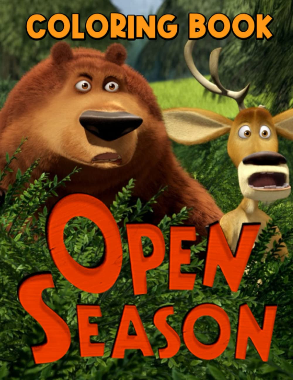 0pen Seas0n Coloring Book For Kids: 30+ Large, Giant Coloring Pages ...