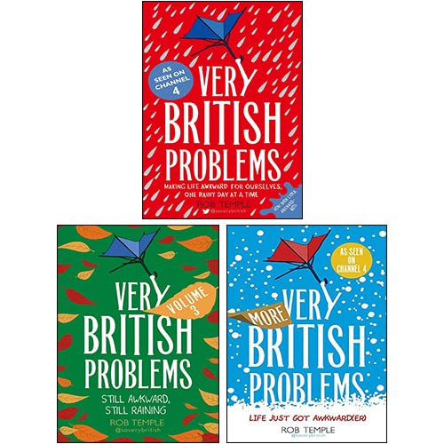 Very British Problems Series Collection 3 Books Set By Rob Temple by ...
