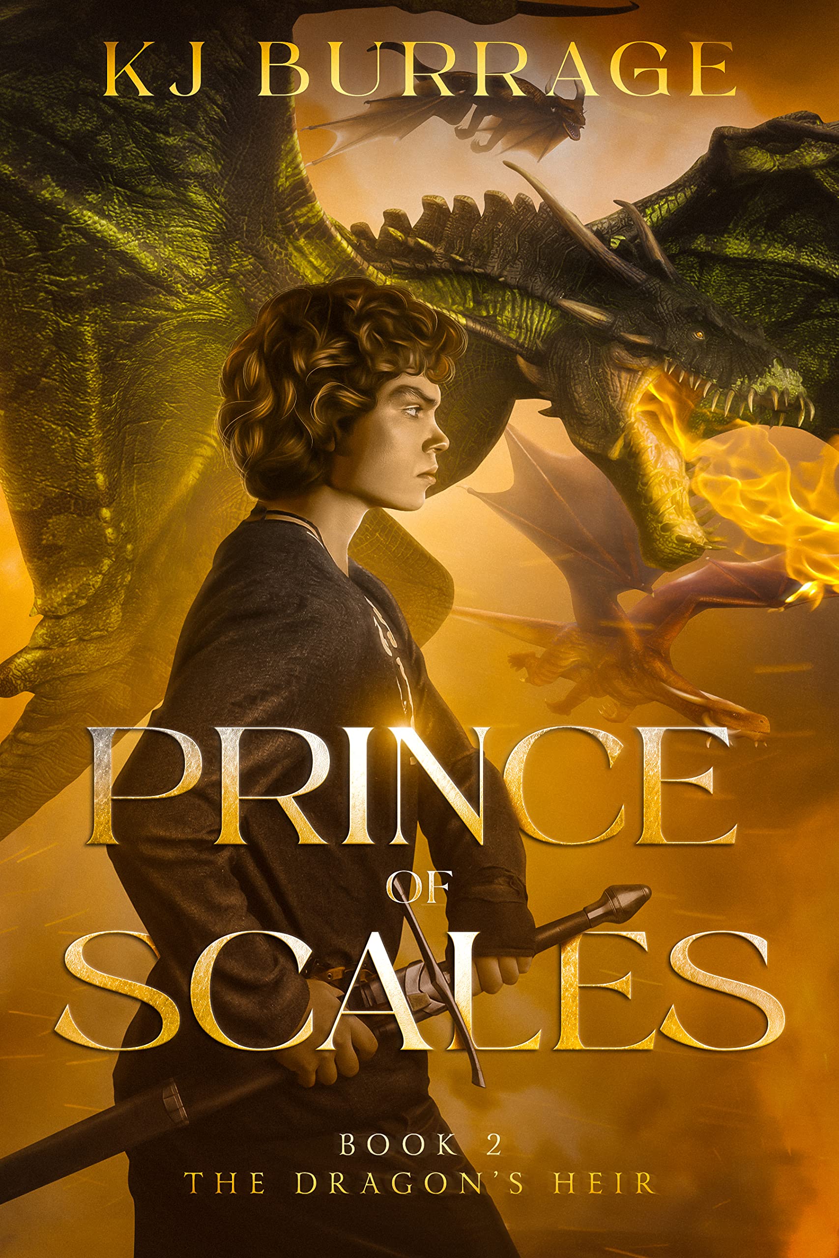 Prince of Scales (The Dragon's Heir, #2) by K.J. Burrage | Goodreads
