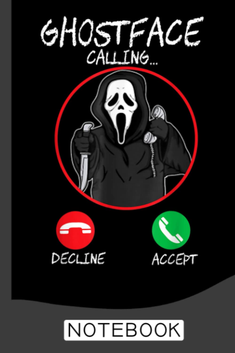 Ghost face Calling Notebook: Ghost Hunting Data Notebook, Journal for ...