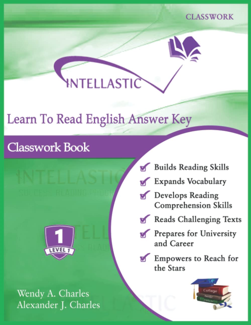 Learn To Read English Answer Key: Classwork Book Black & White Edition by Wendy A. Charles ...