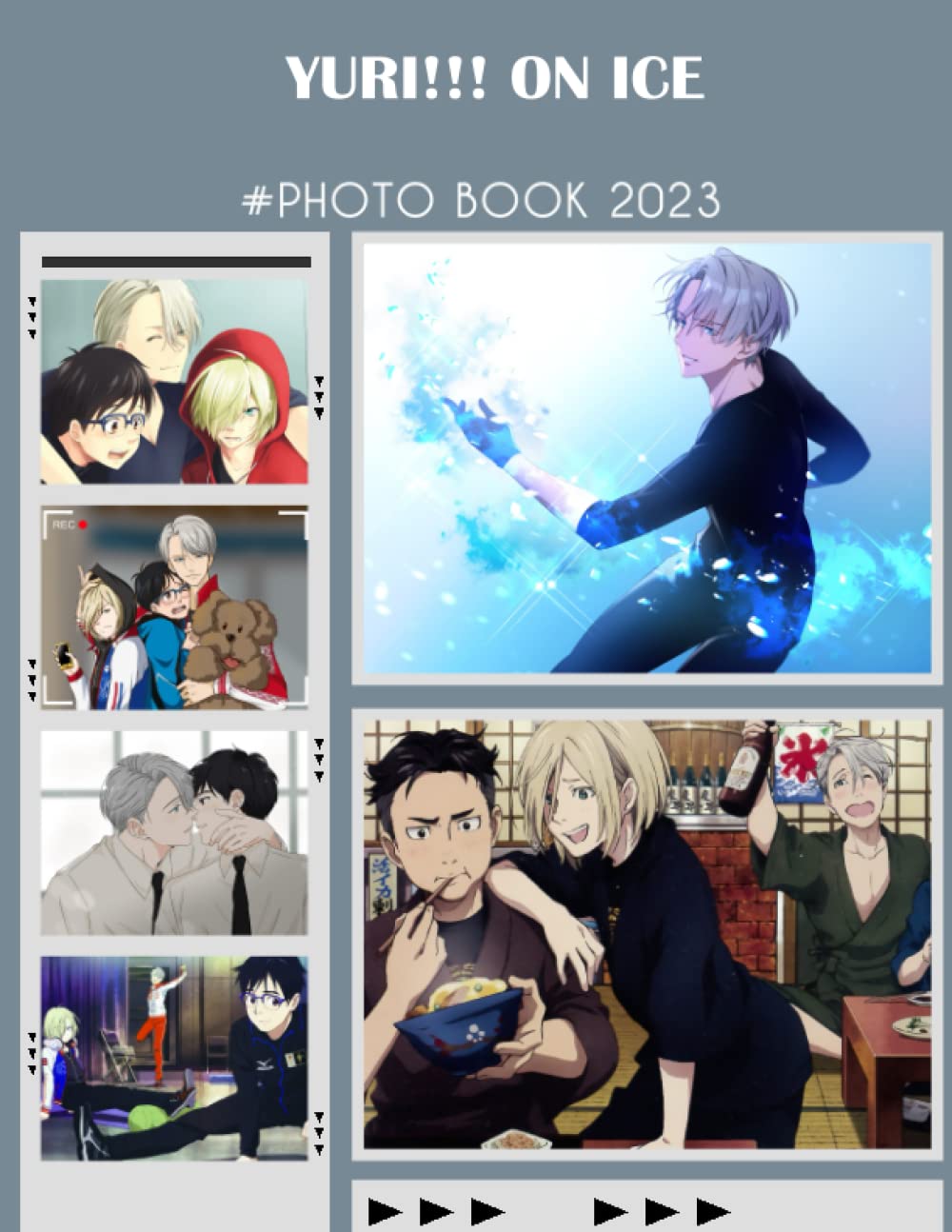 Yuri!!! 0n Ice Anime Photo Book: 2023 Photo Book Of Yuri!!! 0n Ice With ...