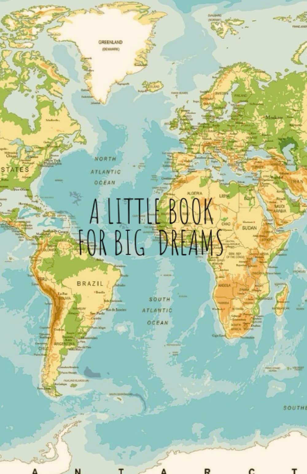 Geographical world map travel planner and trip organizer with checklist ...