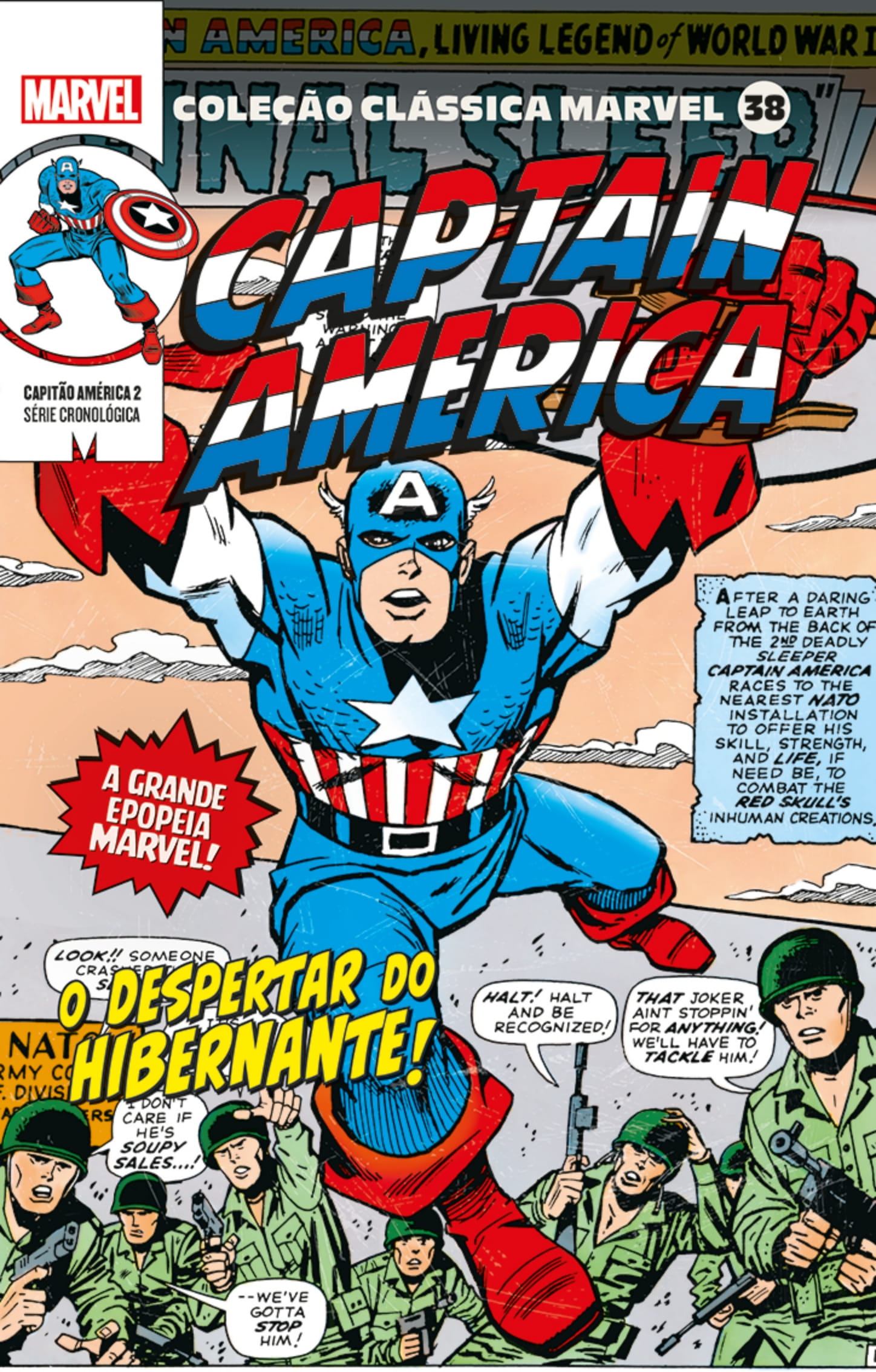 Coleção Clássica Marvel, Vol. 38 - Capitão América, Vol. 2 by Stan Lee ...