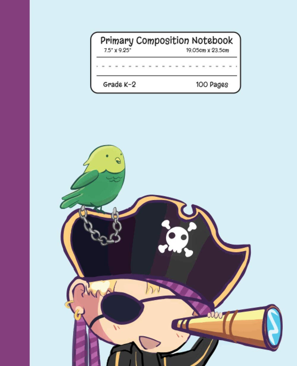 Primary Composition Notebook: Grades K-2 School Journal | Exercise Book ...