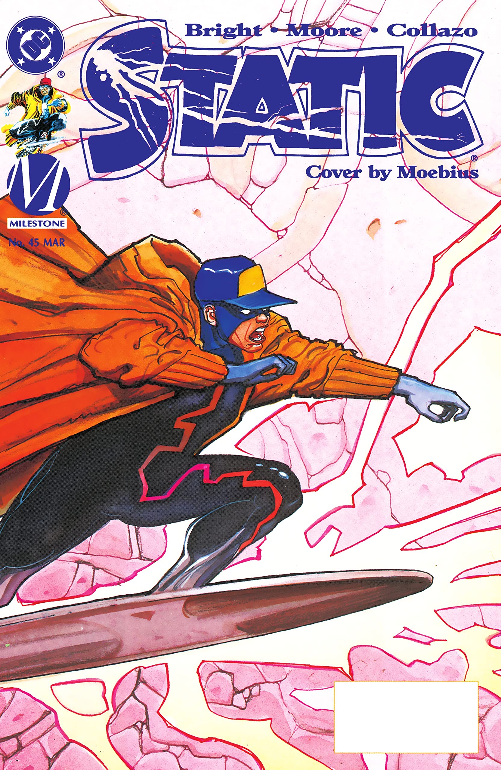 Static Shock Comic Cover
