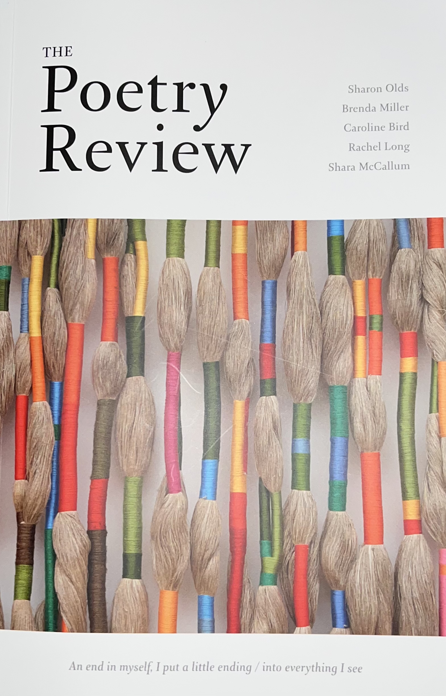The Poetry Review by Hannah Lowe | Goodreads