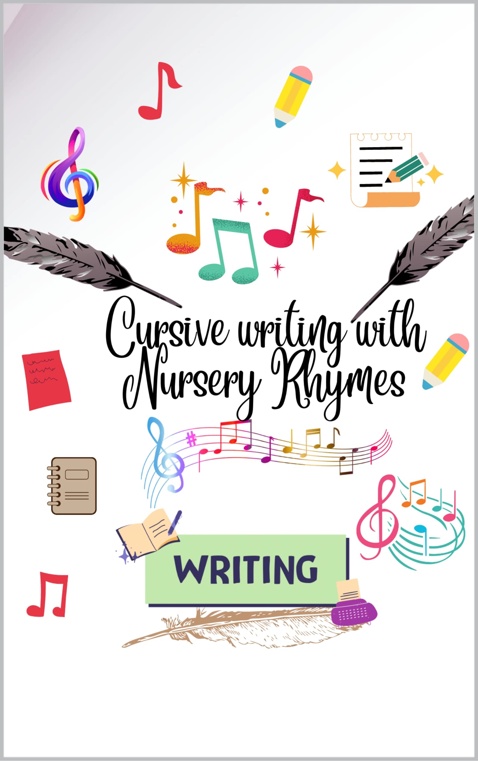 Cursive Handwriting Practice: Children's Reading & Writing Education ...