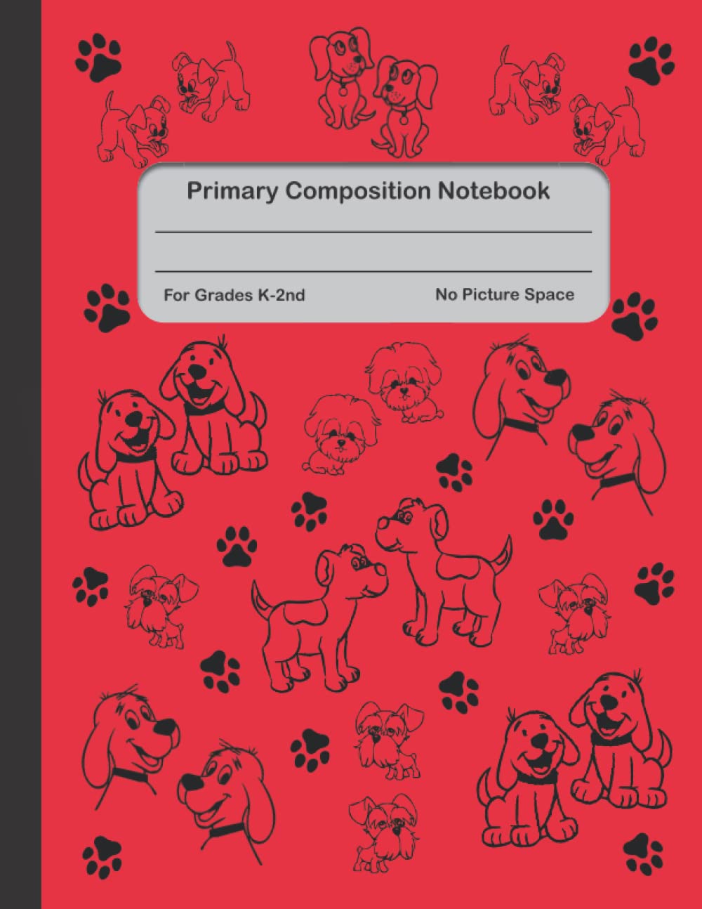 Primary Composition Notebook For Grades K 2nd No Picture Space Full primary-composition-notebook-for-grades-k-2nd-no-picture-space-full
