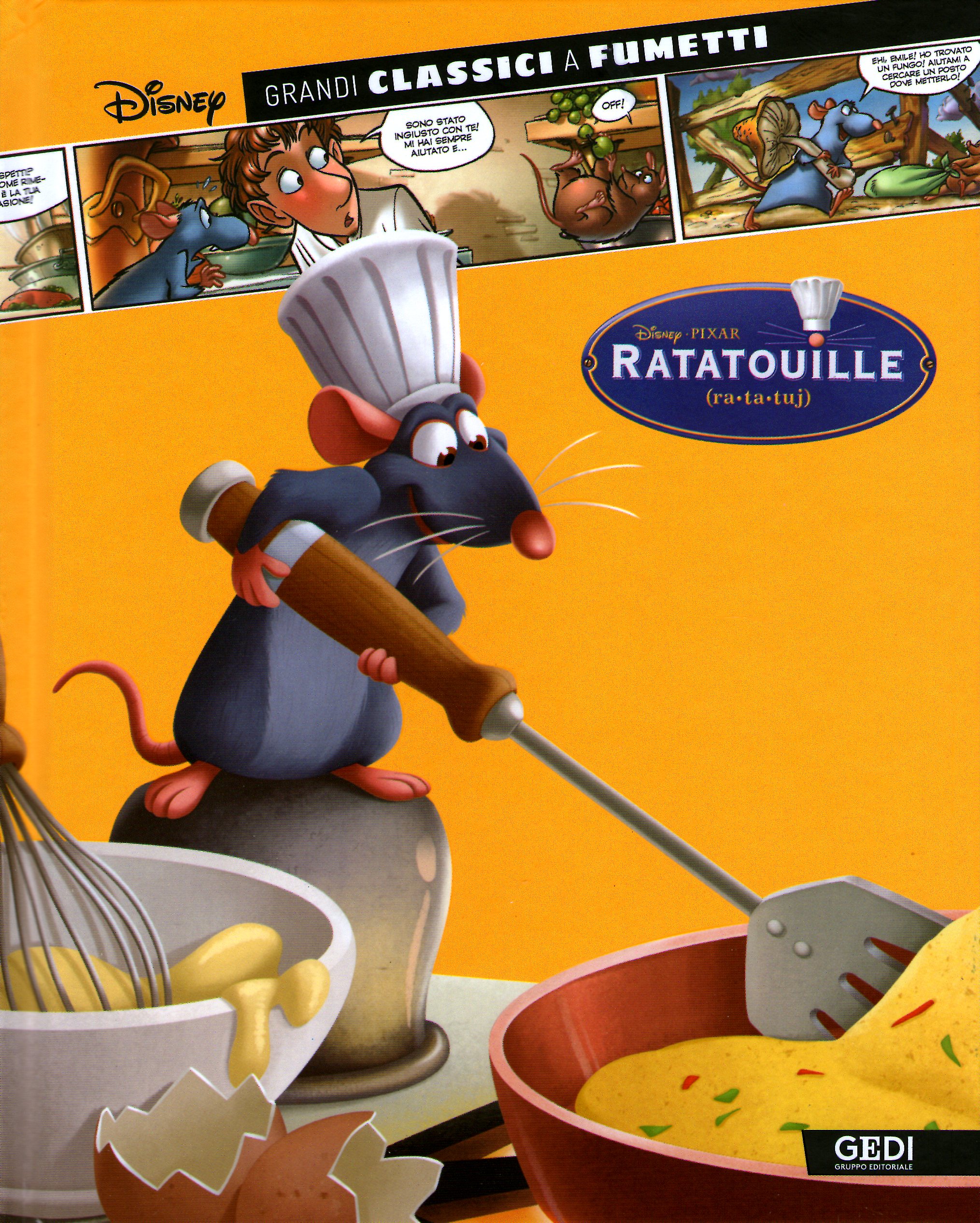 Ratatouille: Grandi classici a fumetti Disney by Francesca Bosetti ...