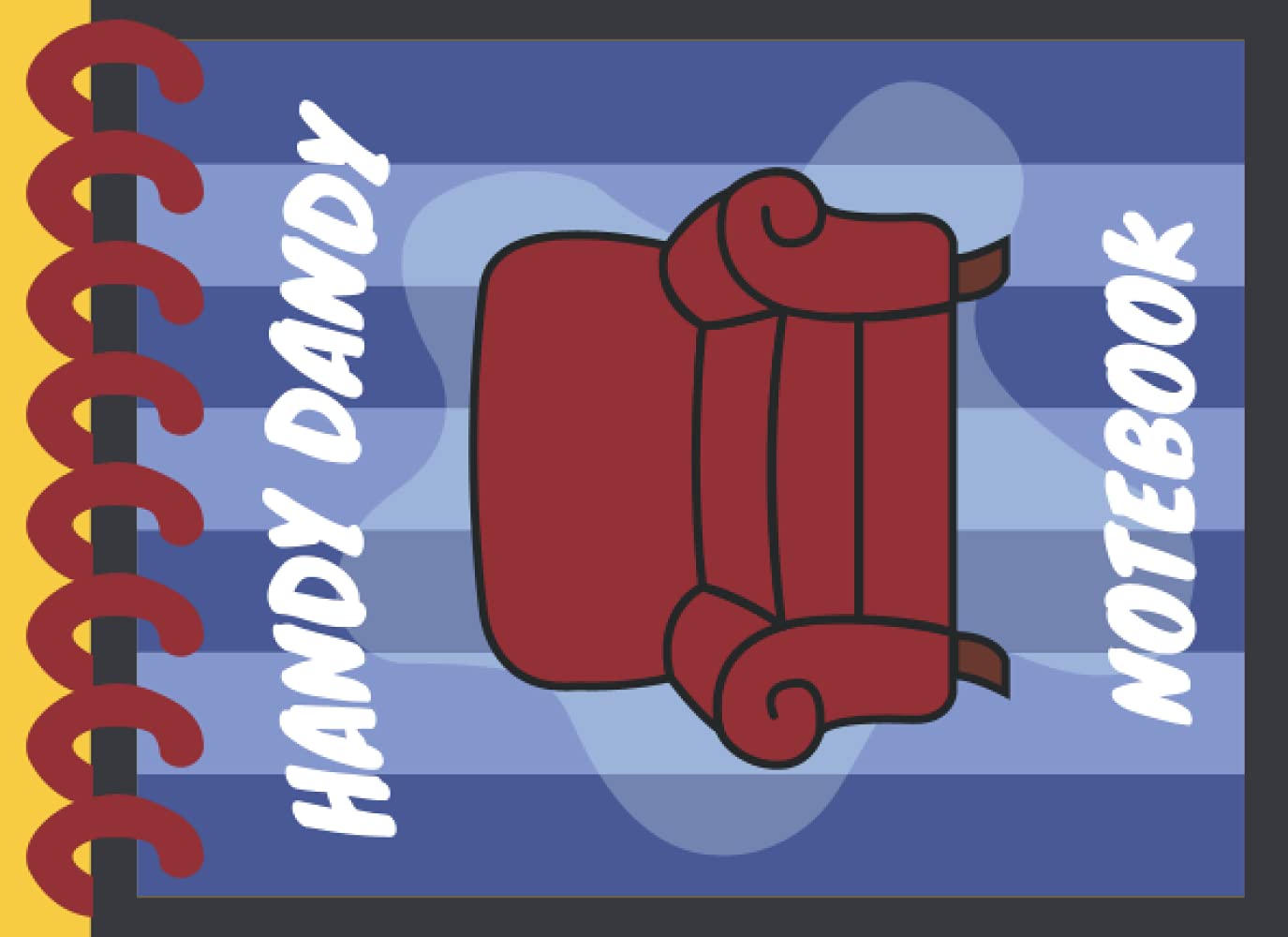 Handy Dandy Notebook: Birthday Gift Sketchbook with 100 sheets 8 x 6 ...