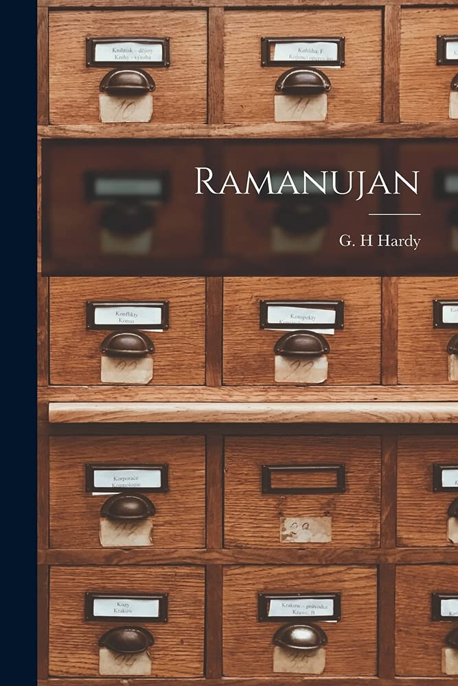 Ramanujan by G.H. Hardy | Goodreads