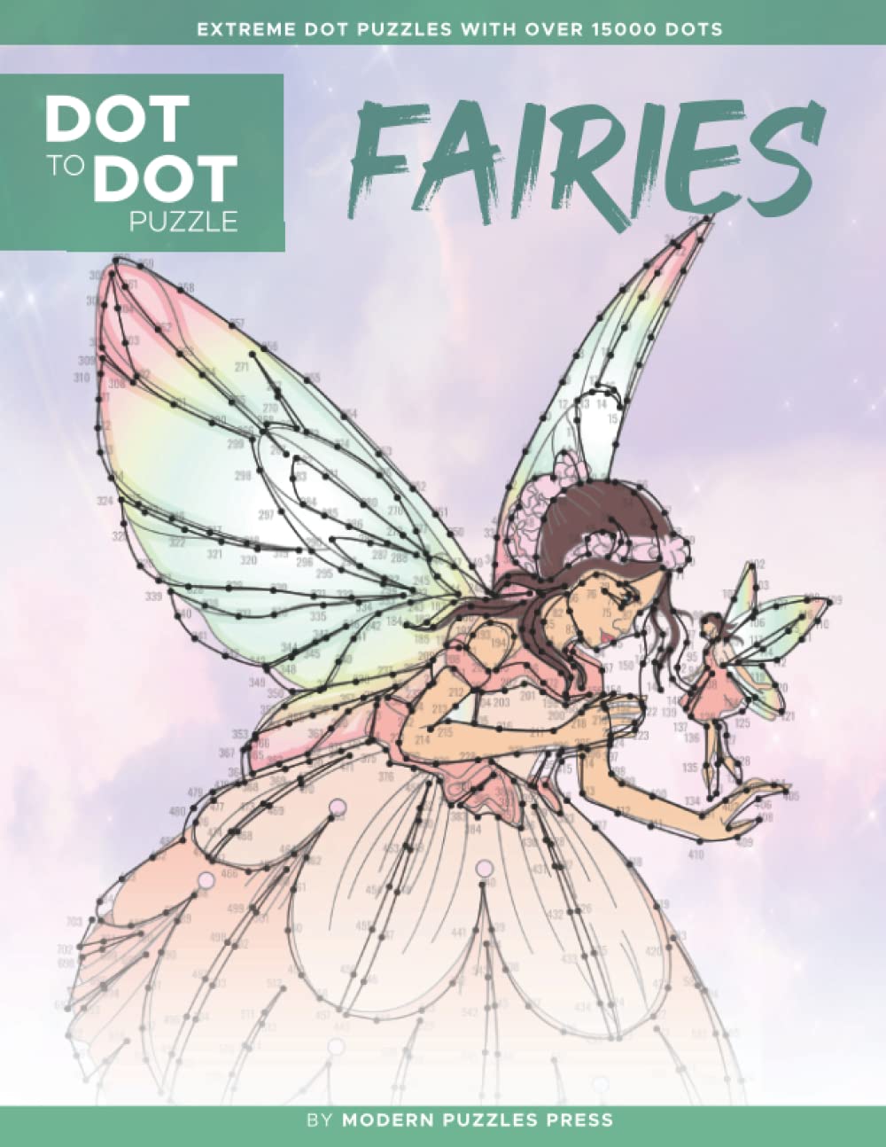 Fairies - Dot to Dot Puzzle (Extreme Dot Puzzles with over 15000 dots ...
