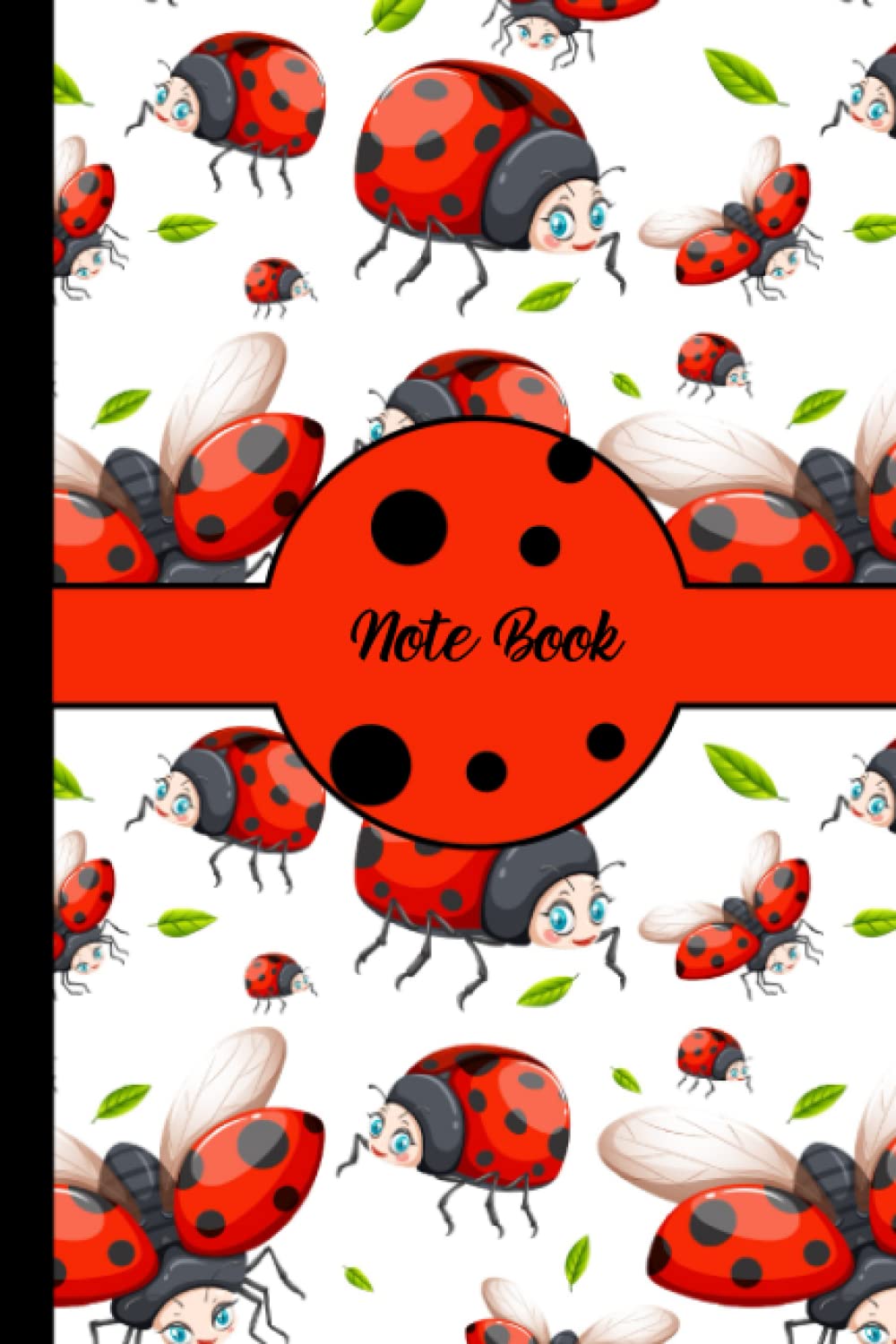 Notebook:: Beautiful Vintage Illustration of Ladybugs - Book For Notes ...