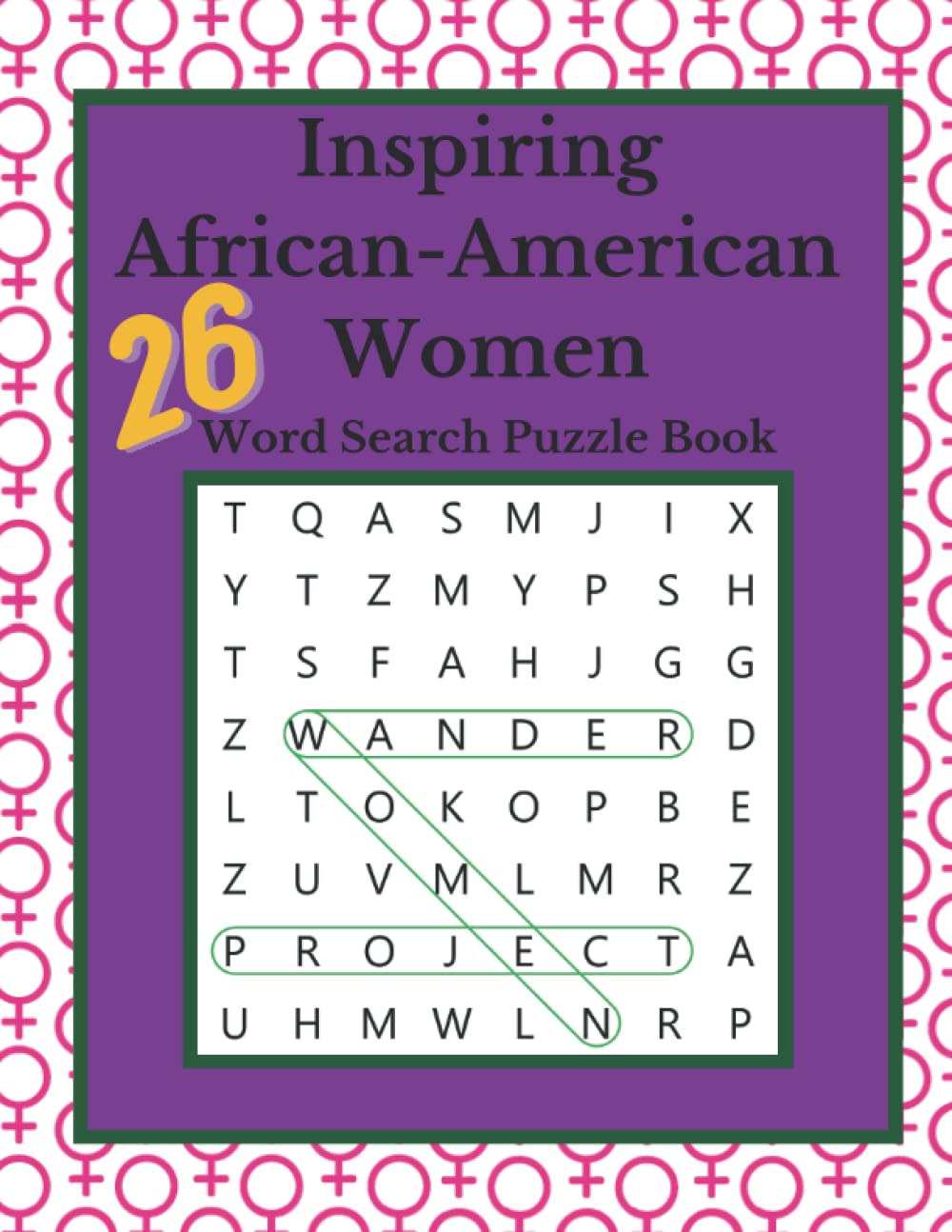 26 Inspiring African-American Women Word Search Puzzle Book by Wander ...