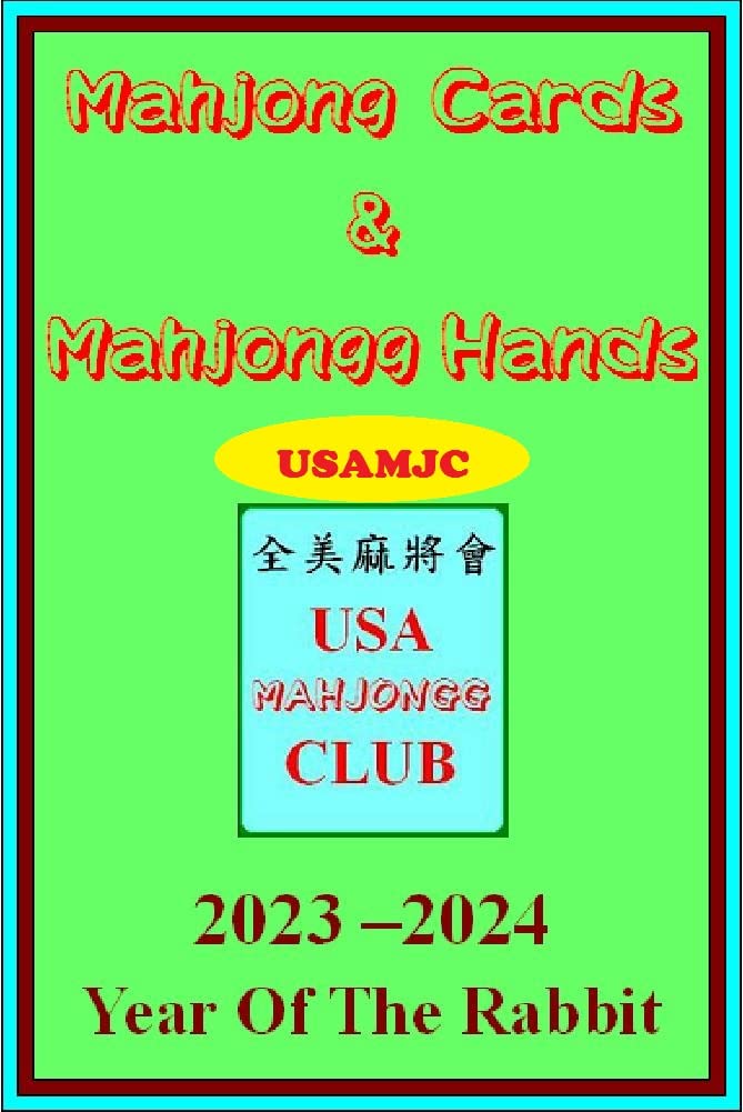 USAMJC 2023 Mahjong Cards & Mahjongg Hands -- year of the Rabbit/Hare ...