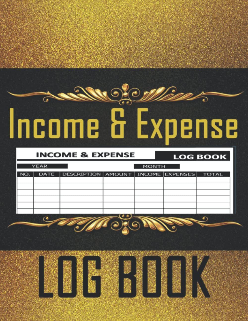 Income And Expense Log Book: Simple Income Expense Record Tracking Book ...