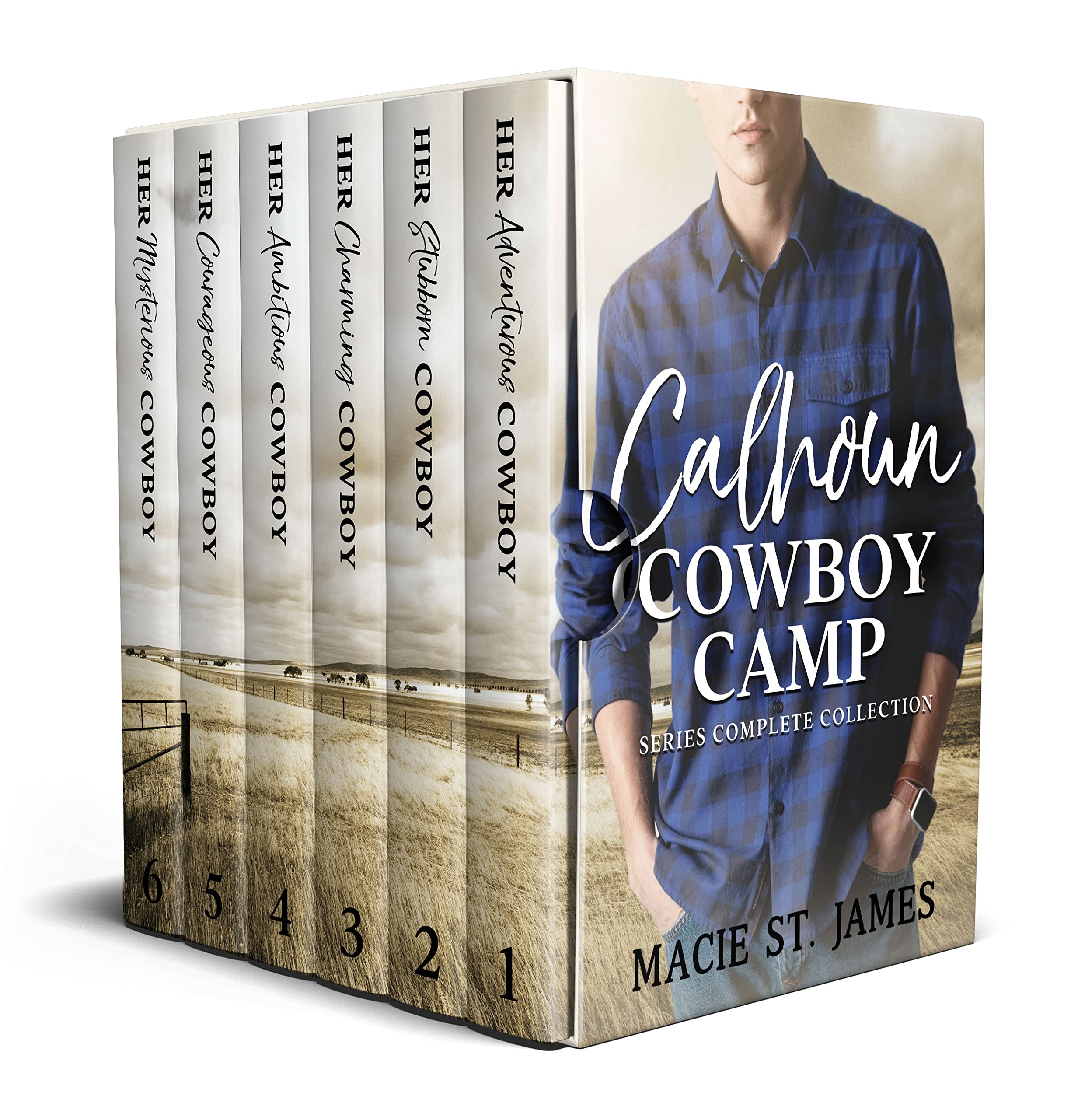 Calhoun Cowboy Camp Series Complete Collection by Macie St. James ...