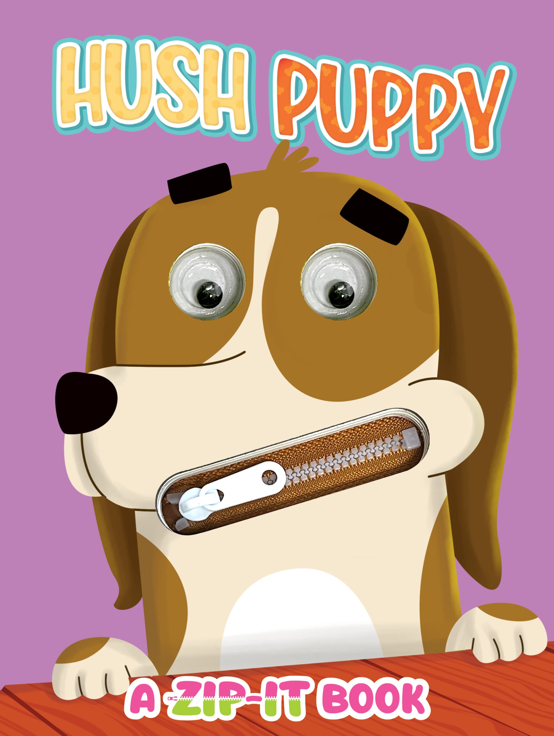 Hush Puppy - Children's Sensory Board Book Featuring Touch and Feel ...