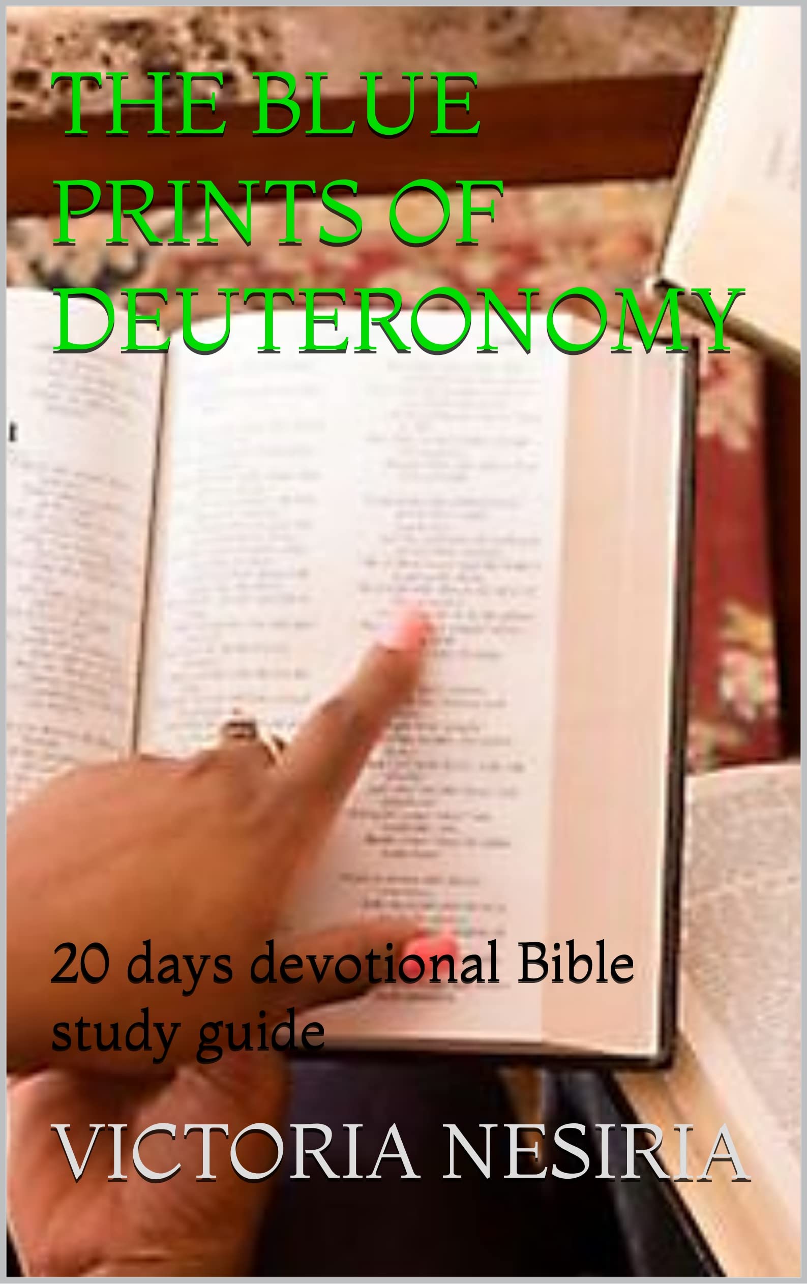THE BLUE PRINTS OF DEUTERONOMY: 20 days devotional Bible study guide by ...