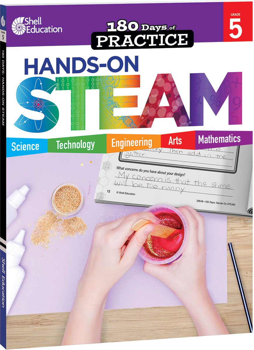 180 Days: Hands-On STEAM: Grade 5 by Kristin Kemp | Goodreads