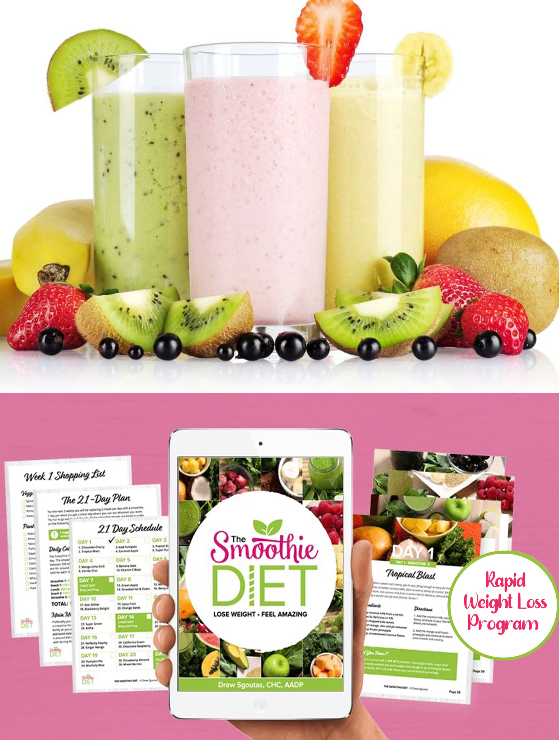 THE ULTIMATE SMOOTHIES DIET MAKING TIPS & PREP GUIDE WITH 21DAYS WEIGHT LOSS AND HEALTH ...