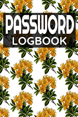 Password Logbook: Internet Alphabetical Password Organizer - 6" x 9 ...