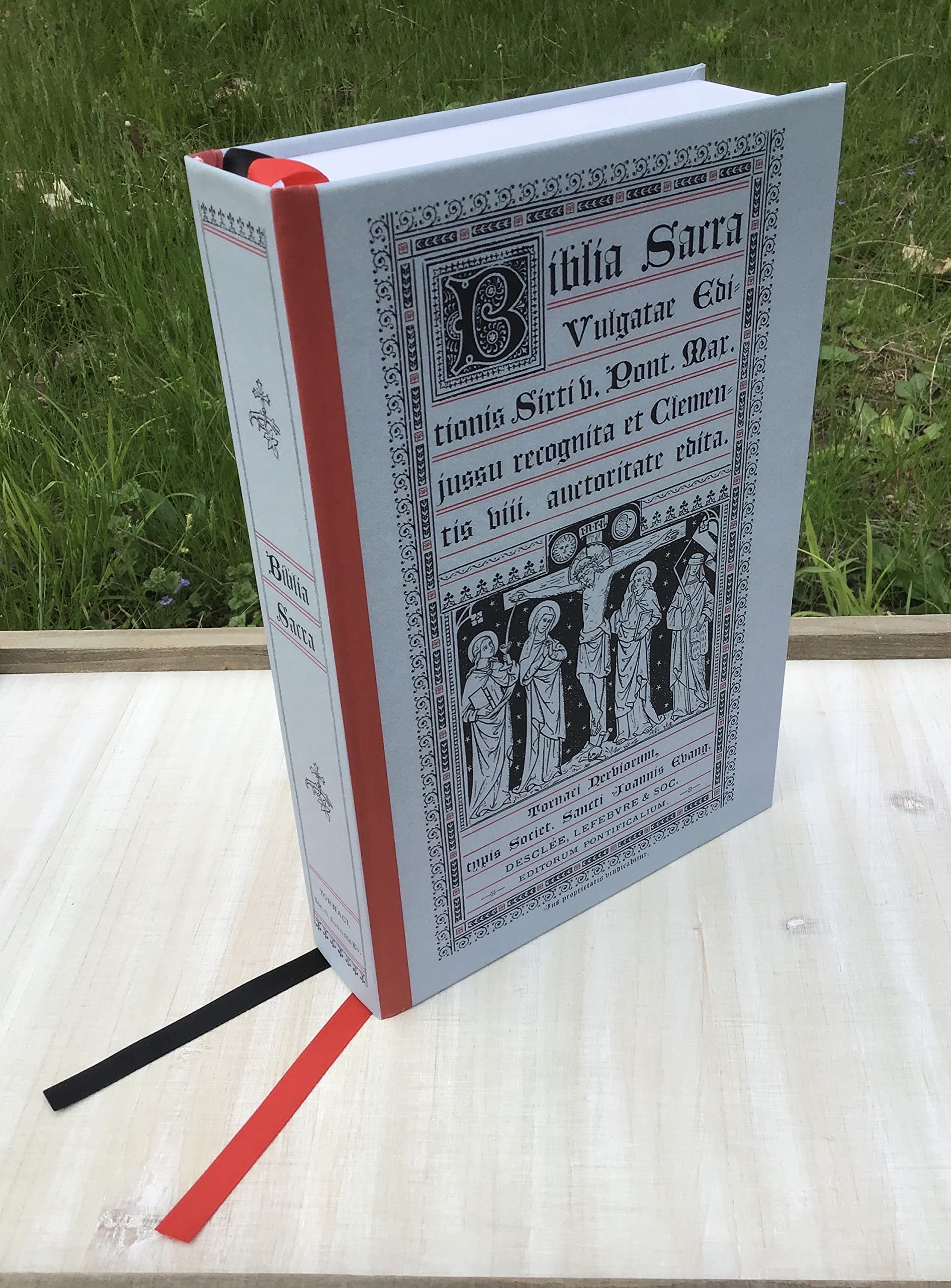 Biblia Sacra Latin Vulgate Bible Clementine Edition 1901 by Roman ...