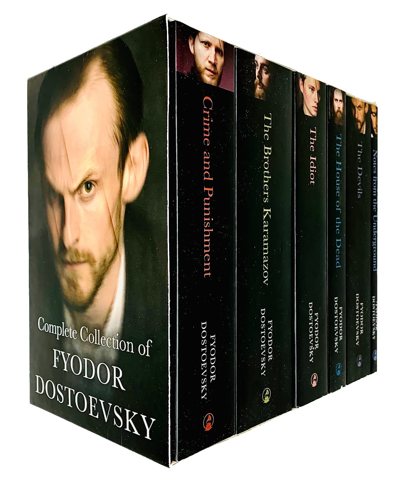 Complete Collection of Fyodor Dostoevsky 6 Books Box Set by Fyodor ...