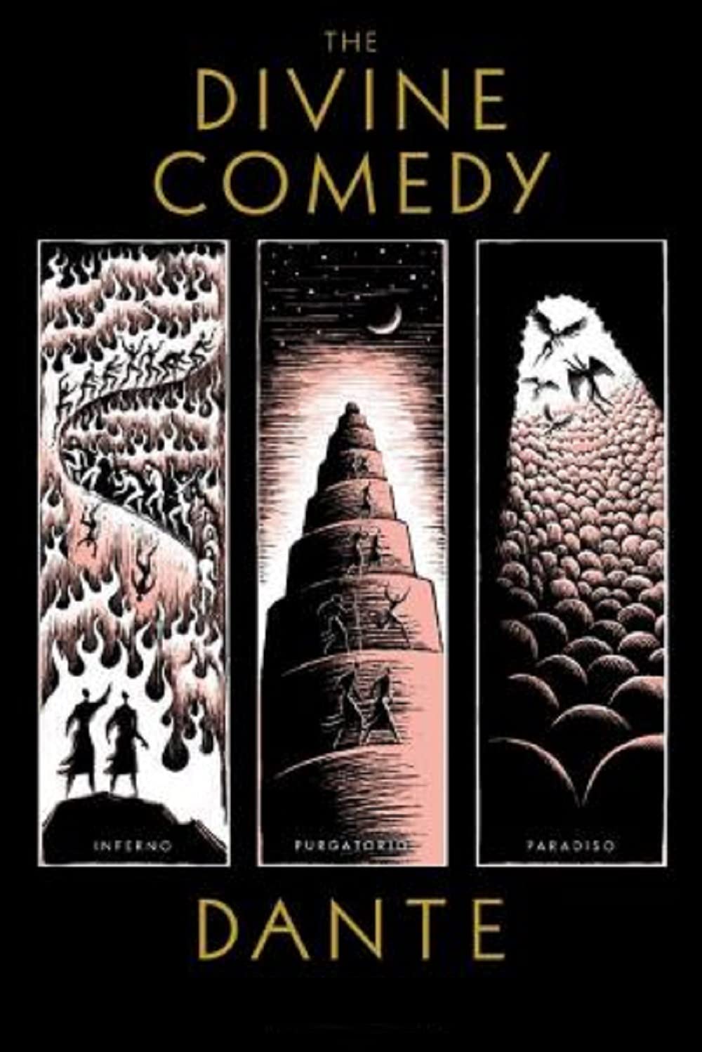 The Divine Comedy: Inferno, Purgatorio, Paradiso by Dante Alighieri ...