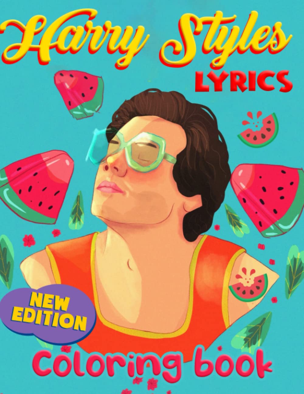 Harry Lyric Coloring Book: Beautiful Designs Coloring Pages, Bringing ...