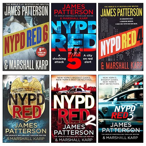 NYPD Red Series (1-6) Collection 6 Books Set By James Patterson by ...