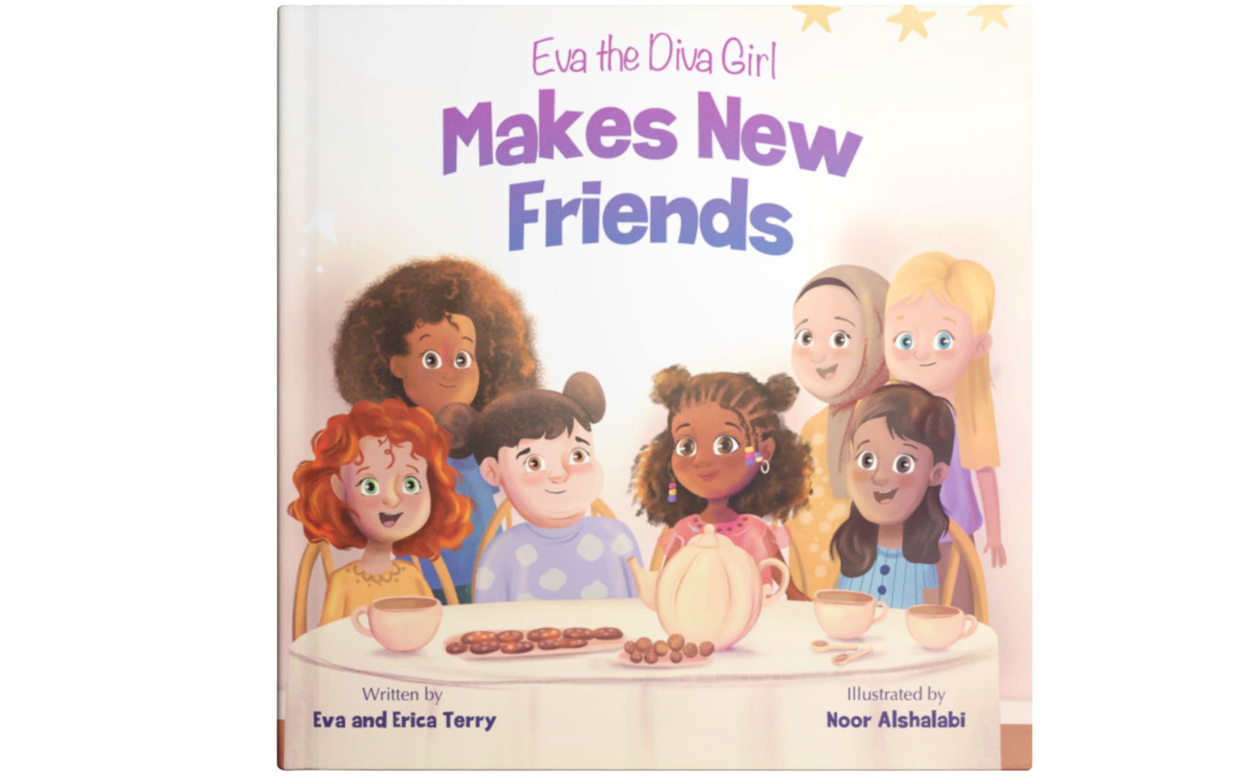 Eva the Diva Girl Makes New Friends: A Growth Mindset Book for Kids ...