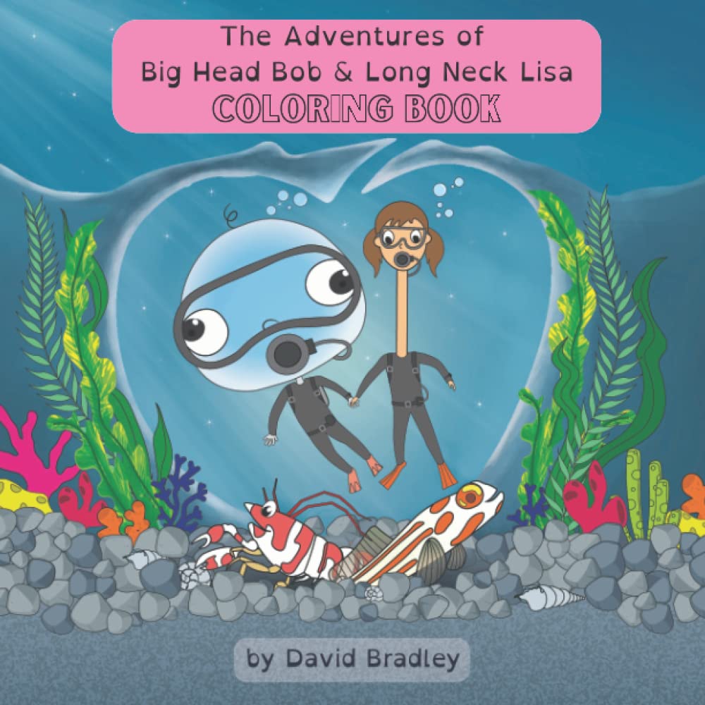 BHB2 Coloring Book! The Adventures of Big Head Bob and Long Neck Lisa ...