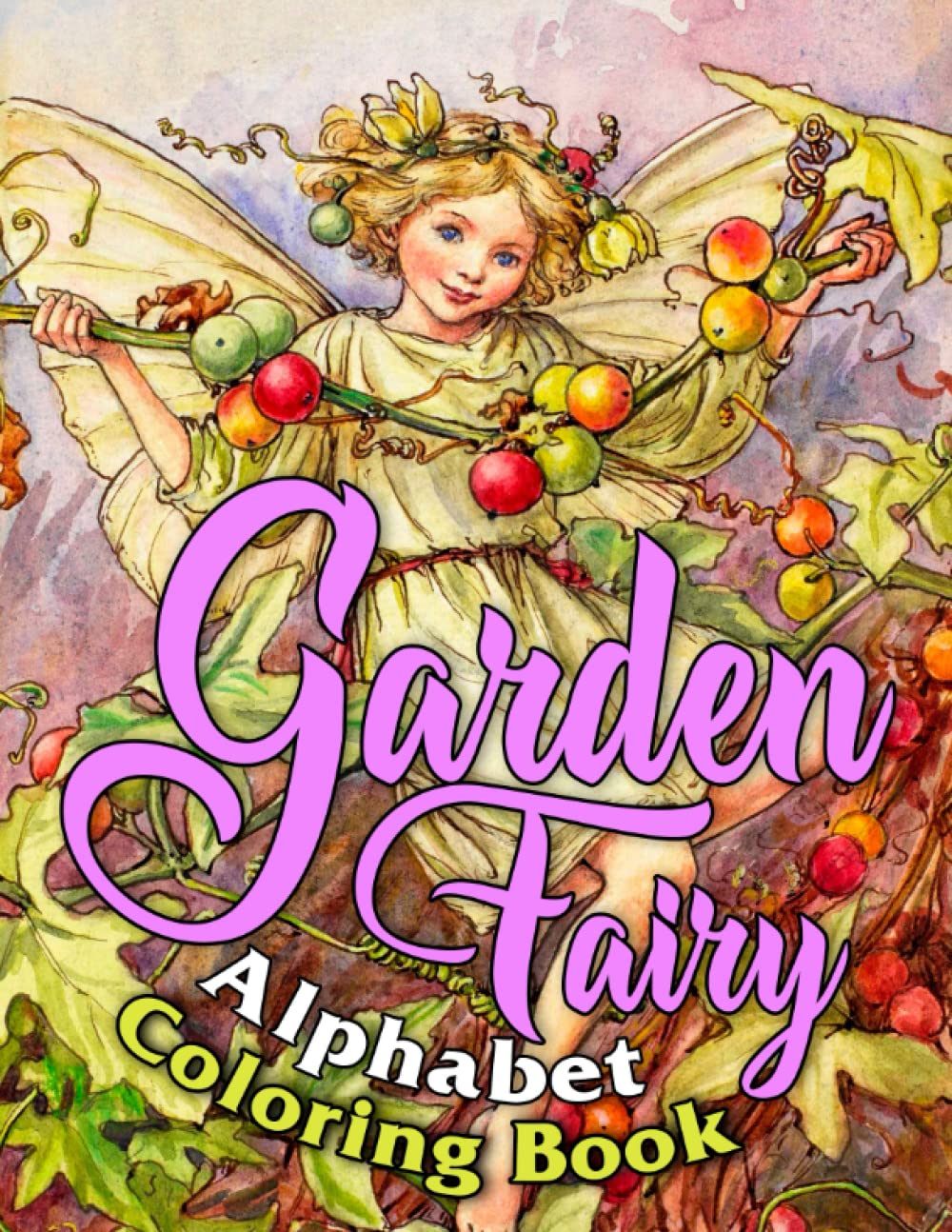 Fairy Alphabet Coloring Pages