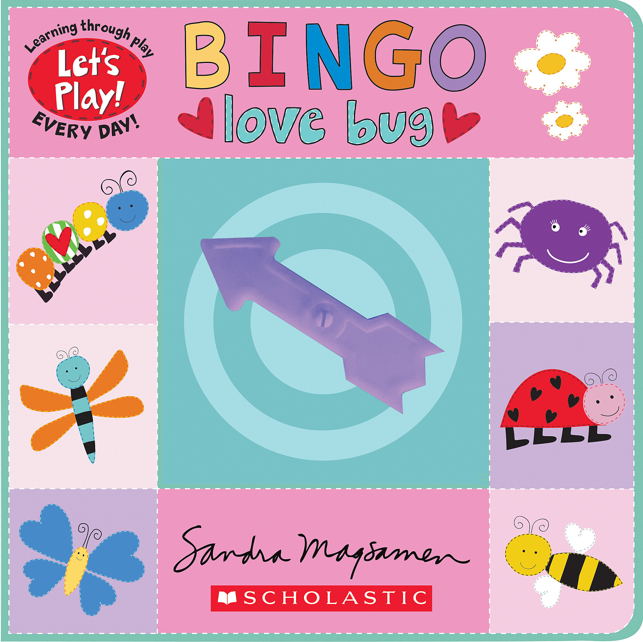 Bingo: Love Bug (A Let's Play! Board Book) by Sandra Magsamen | Goodreads