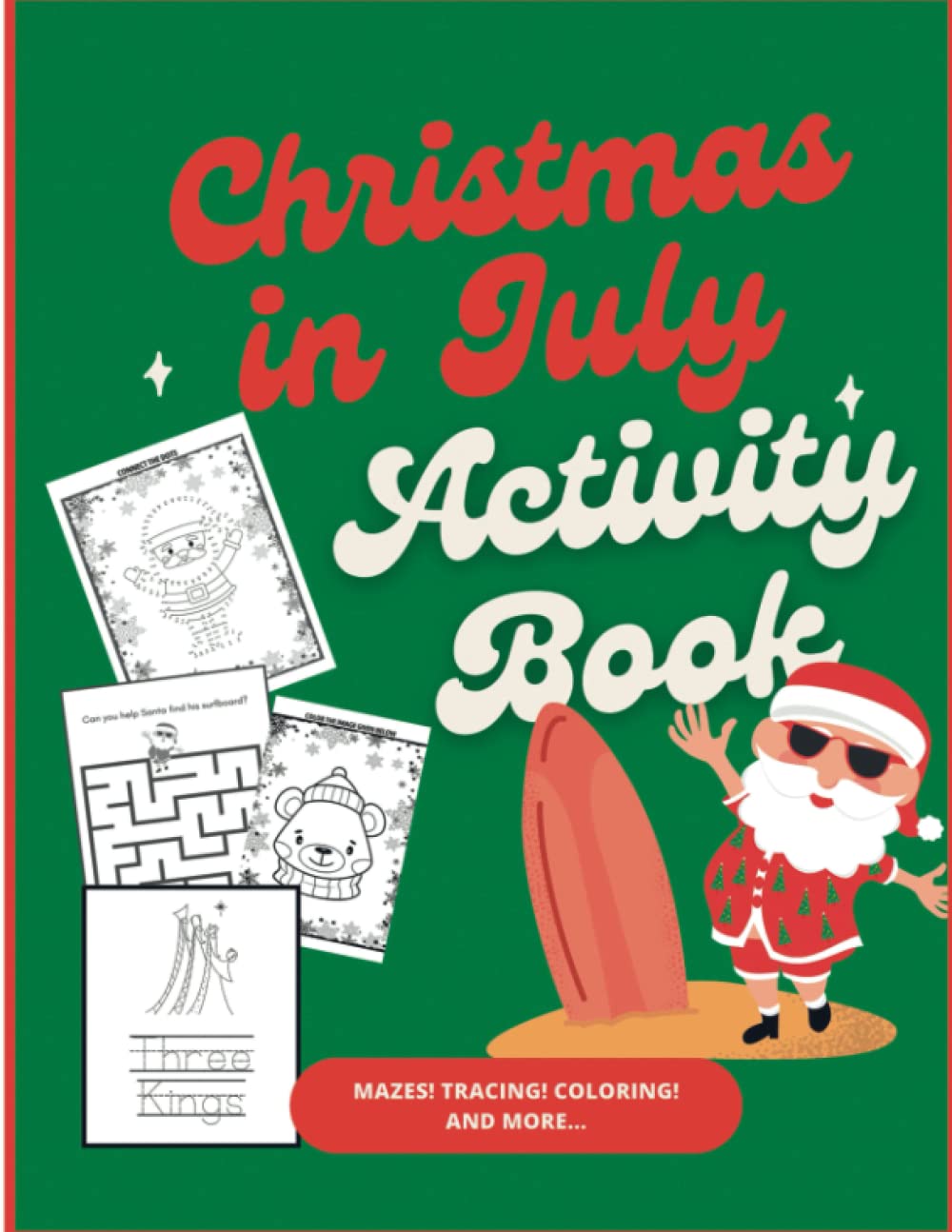 Christmas In July Activity Book | Christmas In July Gifts: Christmas In ...
