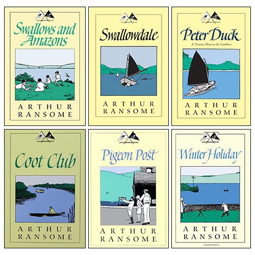 Swallows and Amazons Series (1-6) Collection 6 Books Set By Arthur ...