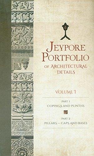 JEYPORE PORTFOLIO of Architectural Details, Volume 1 (Part 1: Copings ...