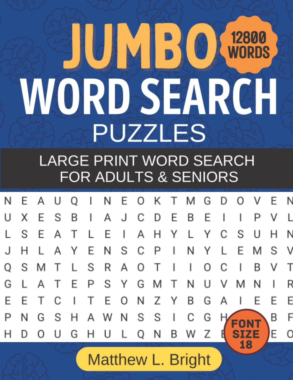 Jumbo Word Search Puzzles: 12800 Words & 320 Puzzles | Large Print Word ...