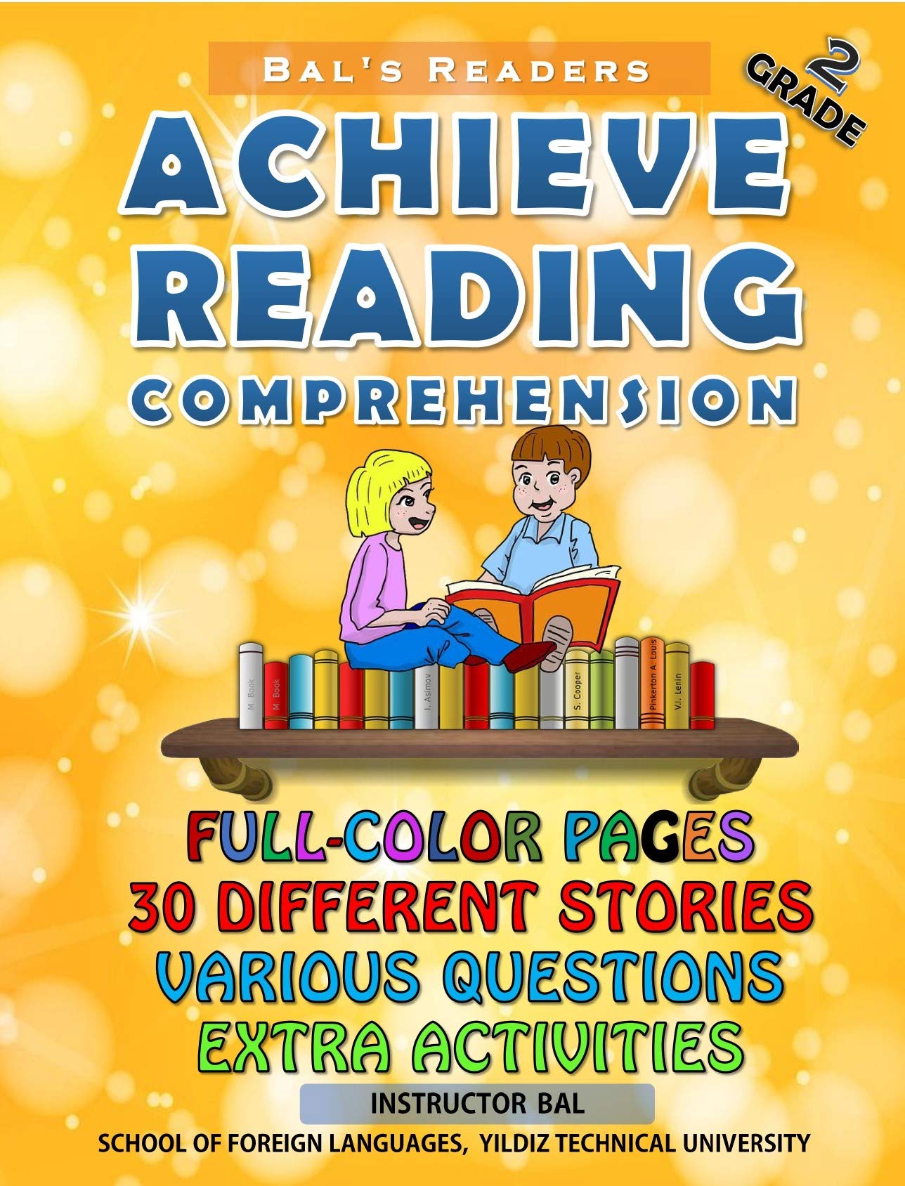 Achieve READING Comprehension Grade 2: Full-Color, 30 Stories ...