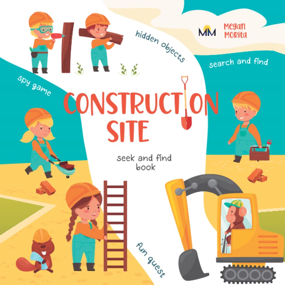 Construction Site: Construction Books For Kids 3-5 And 5-7 ...
