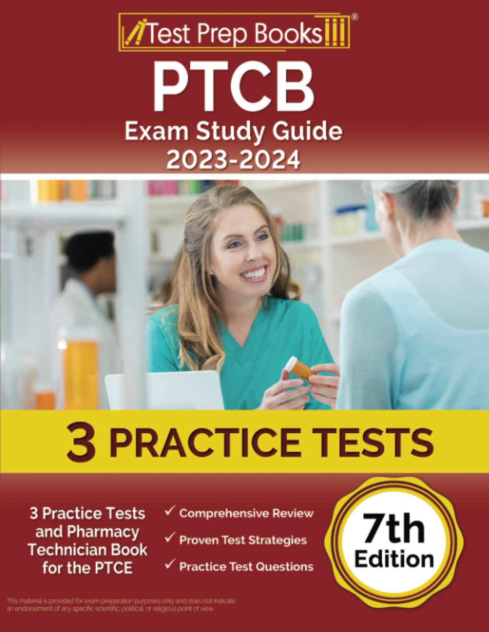 PTCB Exam Study Guide 2023-2024: 3 Practice Tests and Pharmacy ...