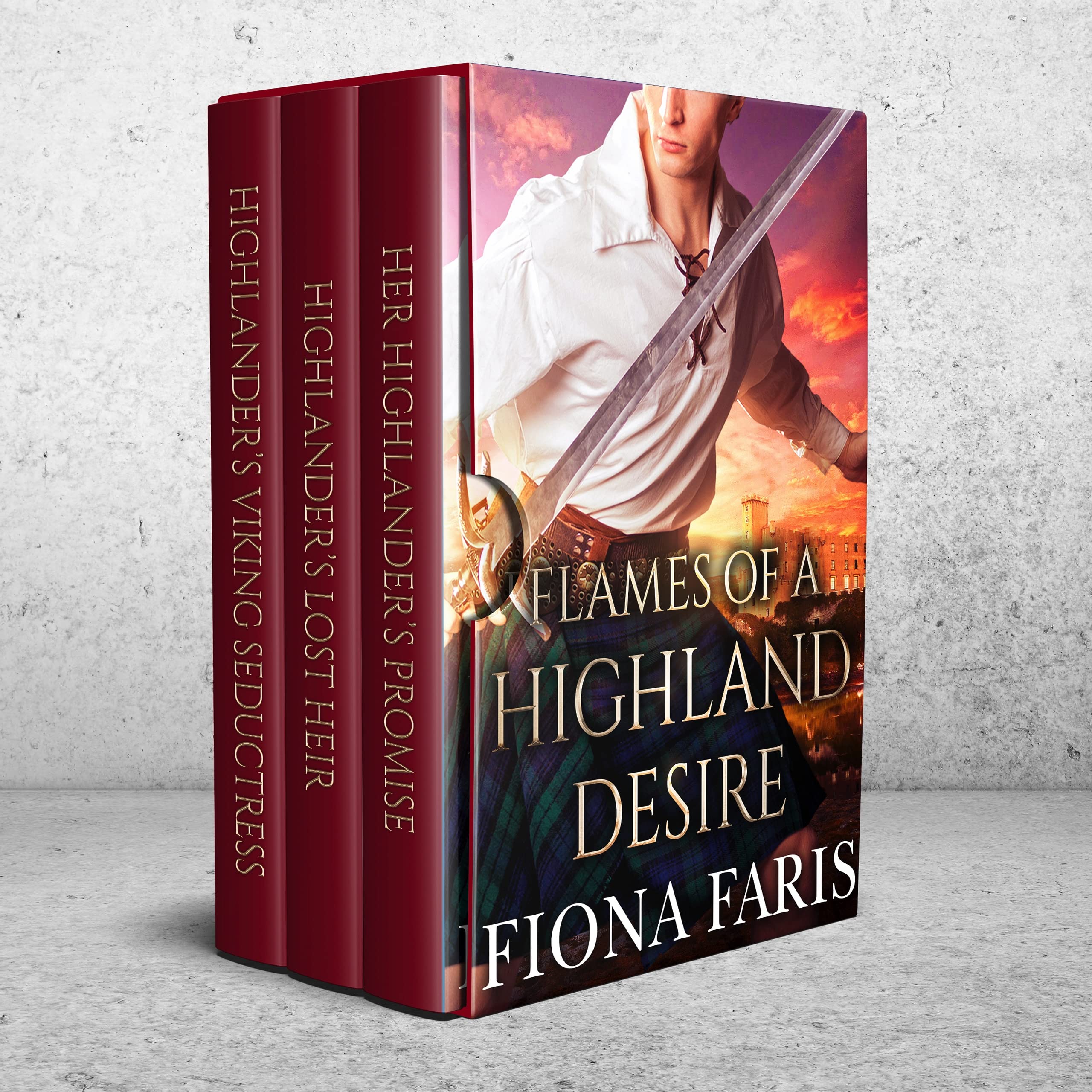Flames of a Highland Desire: Scottish Medieval Highlander Romance ...