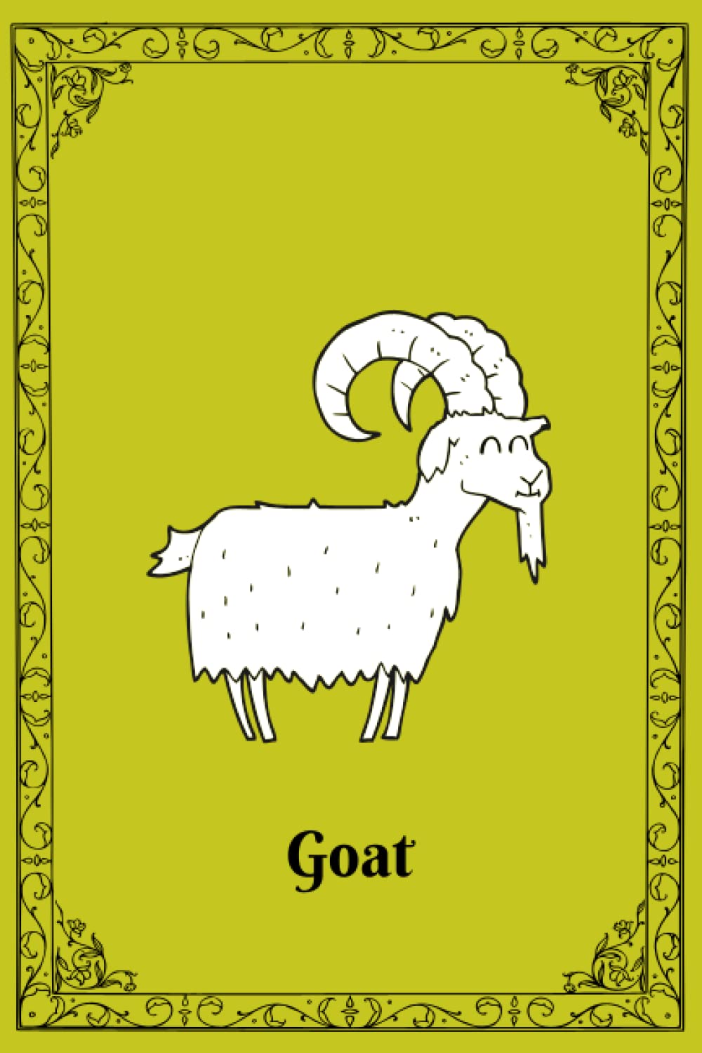Goat: Perfect Goat Notebook | Cute Goat Blank Lined Journal | Wonderful ...