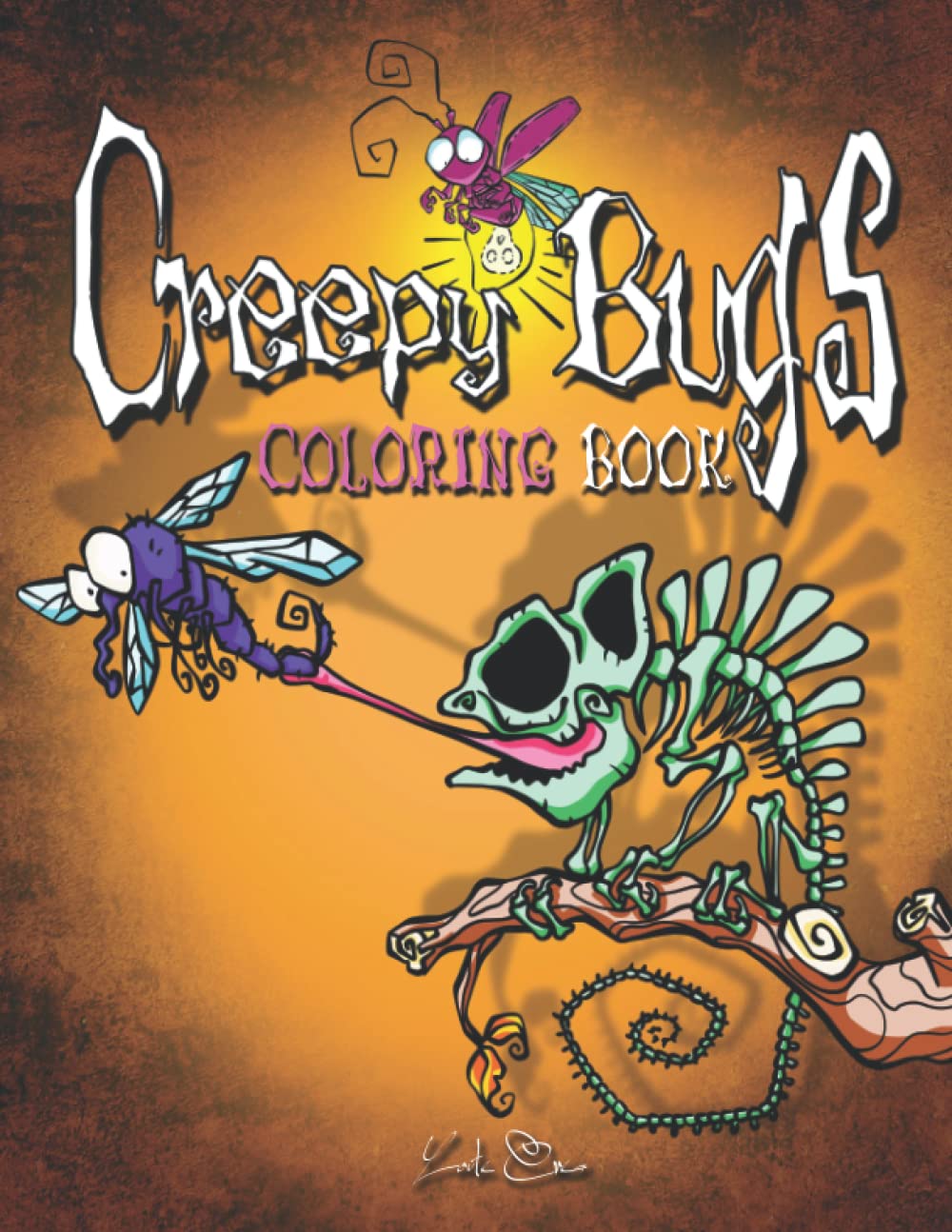 Creepy Bugs Coloring Book by LouteCrea: Creepy crawlies, monsters ...